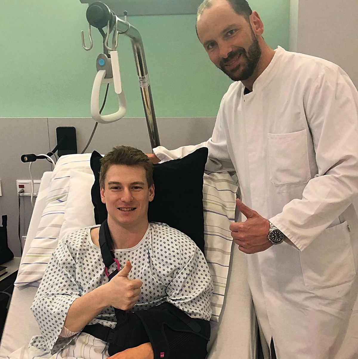 Snowboard-Profi Florian Gregor erfolgreich von PD Dr. Martetschläger ...