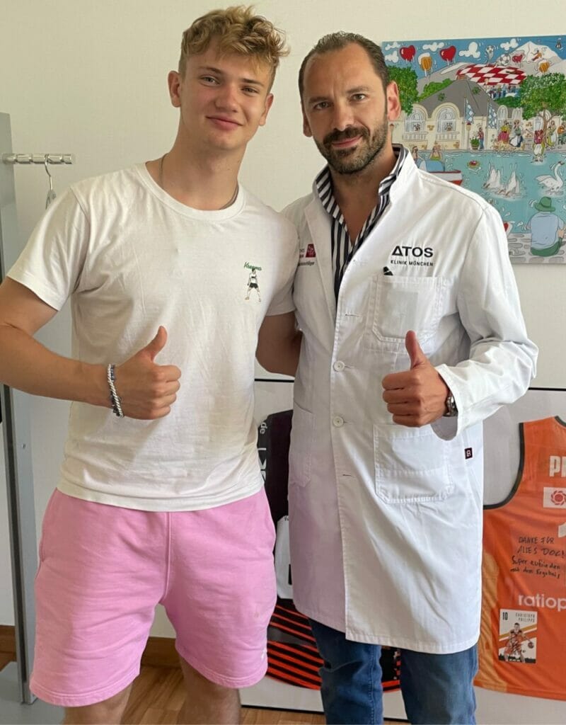Erfolgreiches Comeback nach Schulteroperation! - Deutsches Schulterzentrum