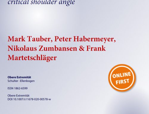 Neue Klassifikation der Omarthrose nach Habermeyer/Samilson - Deutsches ...